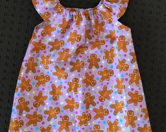 Items similar to Pattern for Girls' Christmas Peppermint Gingerbread ...