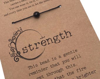 Quote bracelet | Etsy