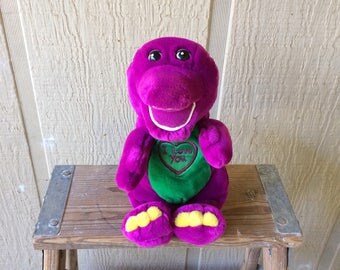Barney the Purple Dinosaur Fabric 2 Yards