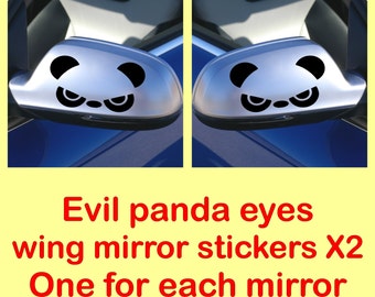 Panda wall decal | Etsy