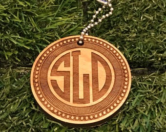 Laser cut keychain | Etsy