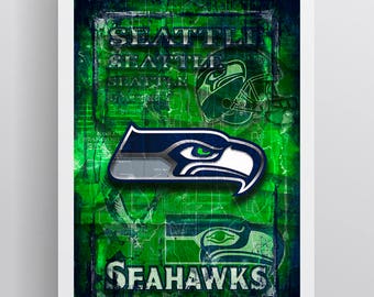 Seahawks art | Etsy