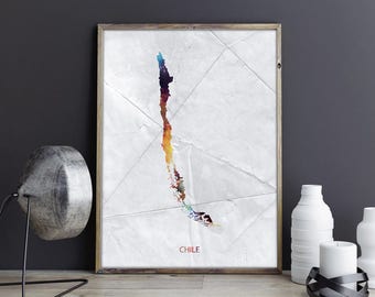 Chilean wall art | Etsy