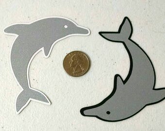Dolphin cut outs | Etsy