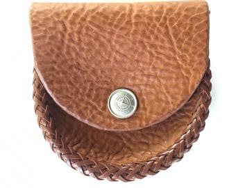 Handmade Leather Fly Reel Case