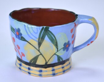 Nancy Gardner Ceramics. Hand built hand by nancyandburt on Etsy