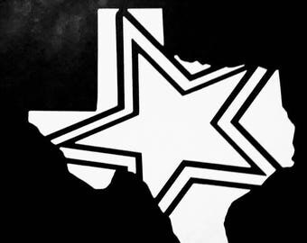 Dallas cowboys decal | Etsy