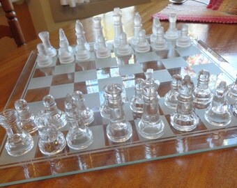 Vintage chess set | Etsy