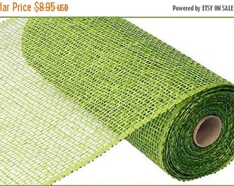 Green burlap wreath | Etsy