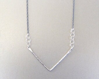 Chevron necklace | Etsy