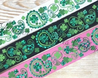 Shamrock ribbon | Etsy