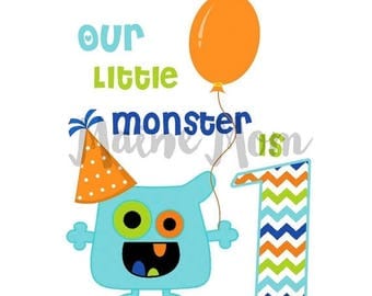 Our little monster | Etsy