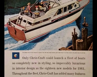 Chris craft ad | Etsy