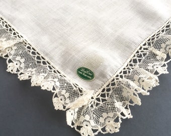 Irish linen hankie | Etsy