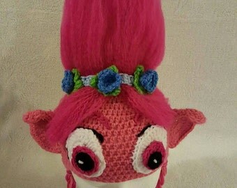 Crochet troll hat | Etsy