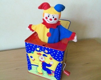 Jack in the box toy | Etsy