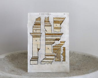 Antique woodcut | Etsy