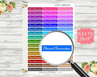 Classical conversations | Etsy