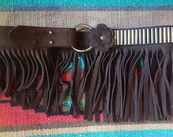 Fringe belt | Etsy