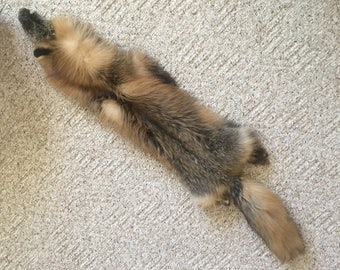 Fox pelt | Etsy
