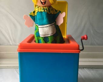 Jack in the box toy | Etsy