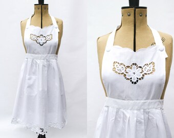 Victorian pinafore | Etsy