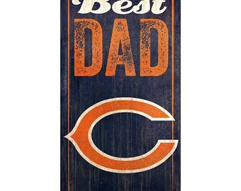 Chicago bears sign | Etsy