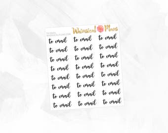 Email stickers | Etsy