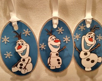 Frozen gift tags | Etsy