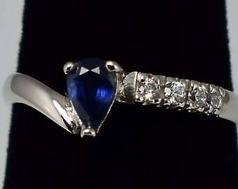 Sapphire ring guard | Etsy