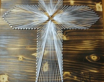 Cross String Art