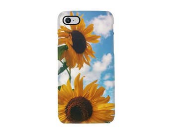 Sunflower phone case | Etsy