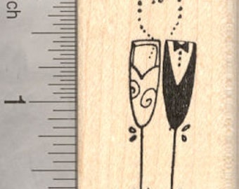 Wedding rubber stamp | Etsy