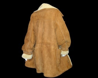 Mouton fur coat | Etsy