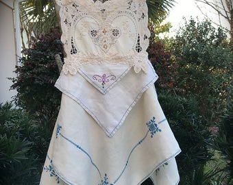 Victorian pinafore | Etsy