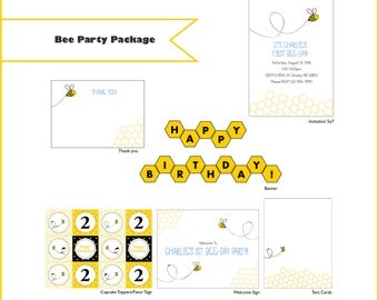 Bumble bee theme | Etsy