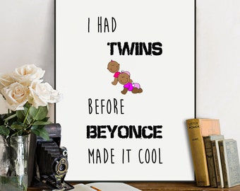 Twins quote | Etsy
