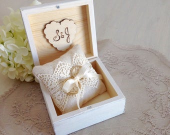 Wedding ring box | Etsy