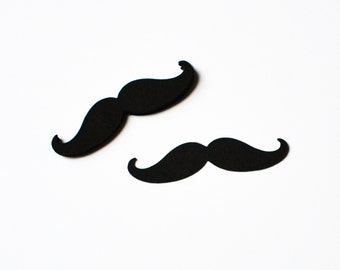 Mustache cut outs | Etsy