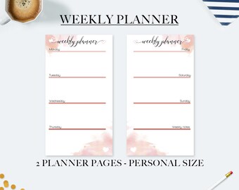 Undated planner | Etsy