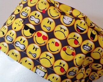 Smiley faces scrub | Etsy