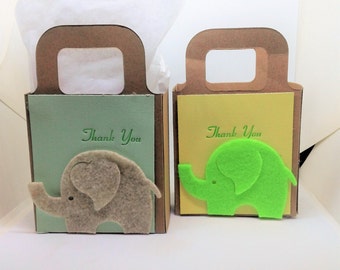 Elephant favor box | Etsy