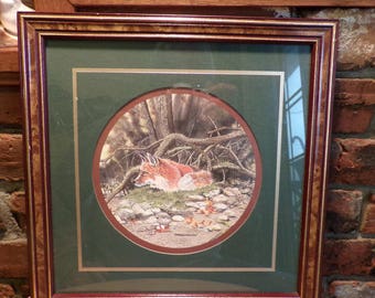 Fox picture frame | Etsy