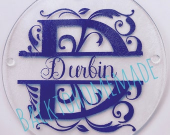 Monogram trivet | Etsy