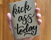 Handlettered designed and crafted modern prints by WereIntoIt