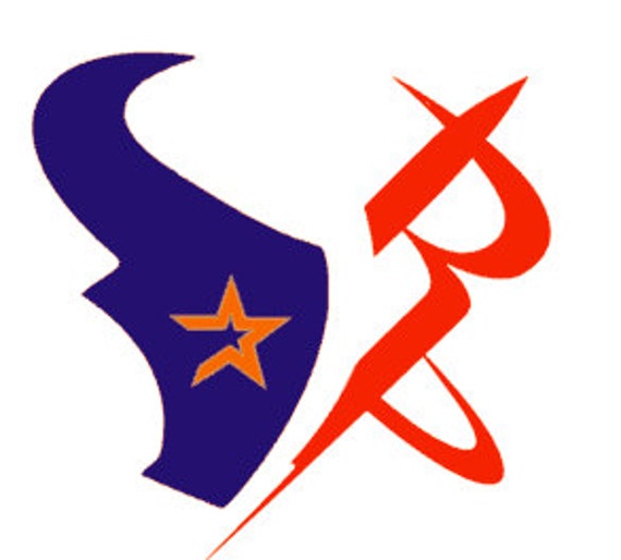 Texans Astros Rockets Logos All Together