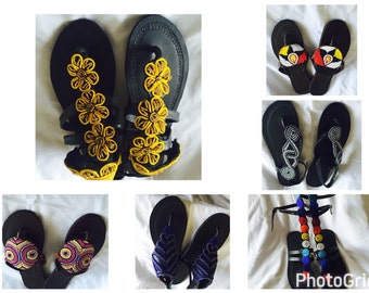 African sandals | Etsy