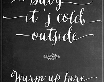 Warm up sign | Etsy
