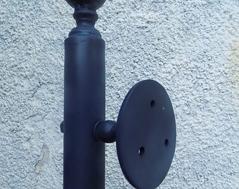 Wrought iron pole | Etsy