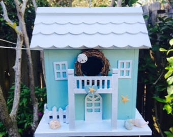 Seashell birdhouse | Etsy